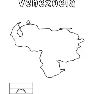 Venezuela Flag Coloring Page World Flags Coloring Sheets 8