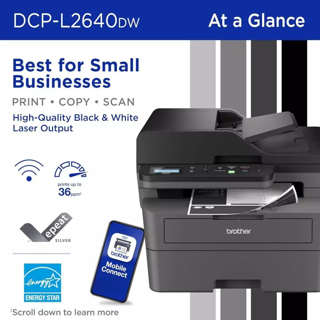 Brother DCP-L2640DW: Efficient Wireless Printing Solution