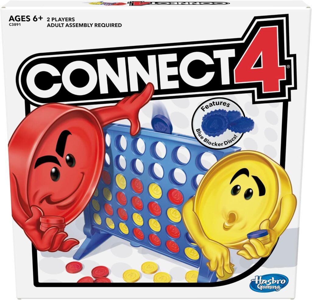 Boost Skills with Hasbro Connect 4 Strategy Game