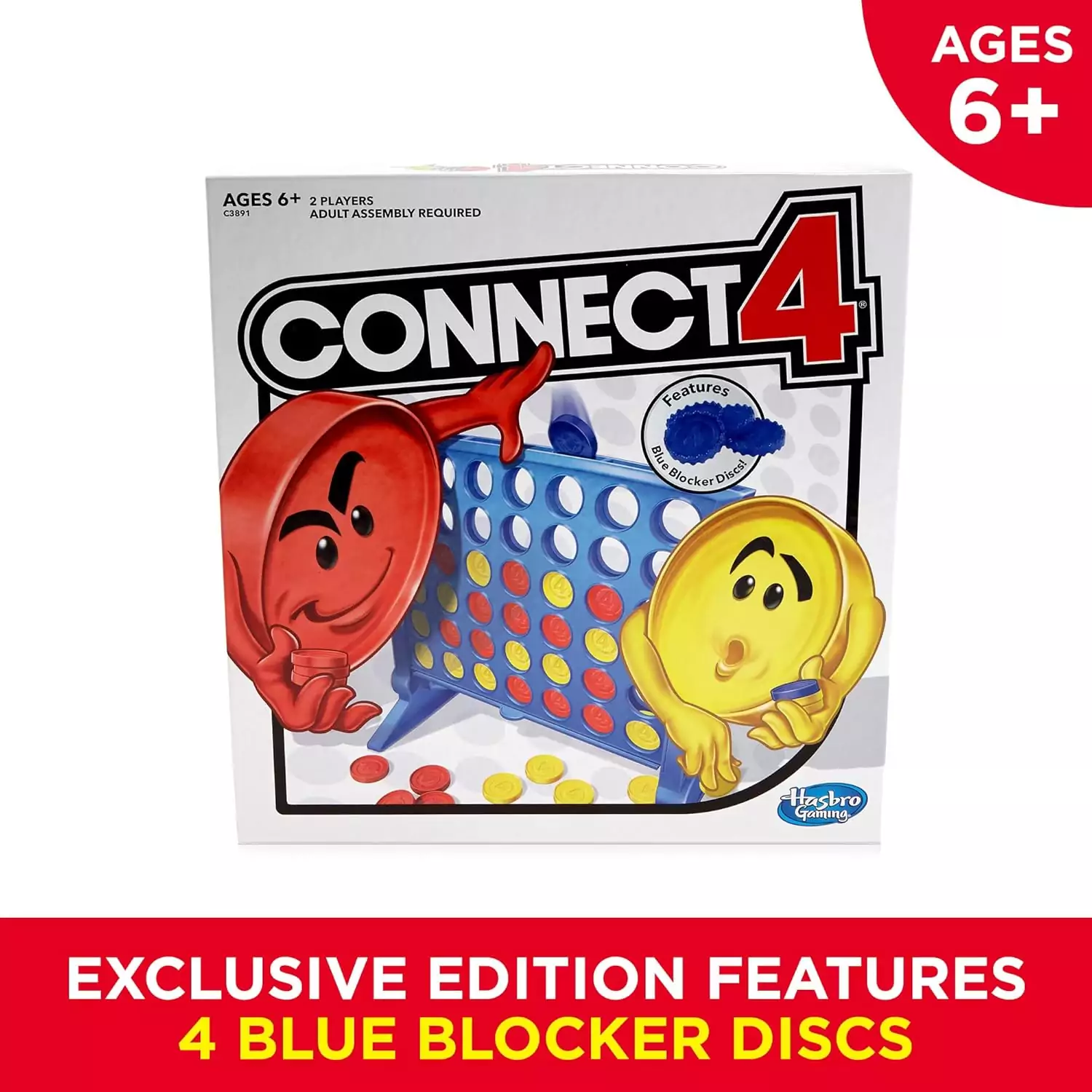 Boost Skills with Hasbro Connect 4 Strategy Game