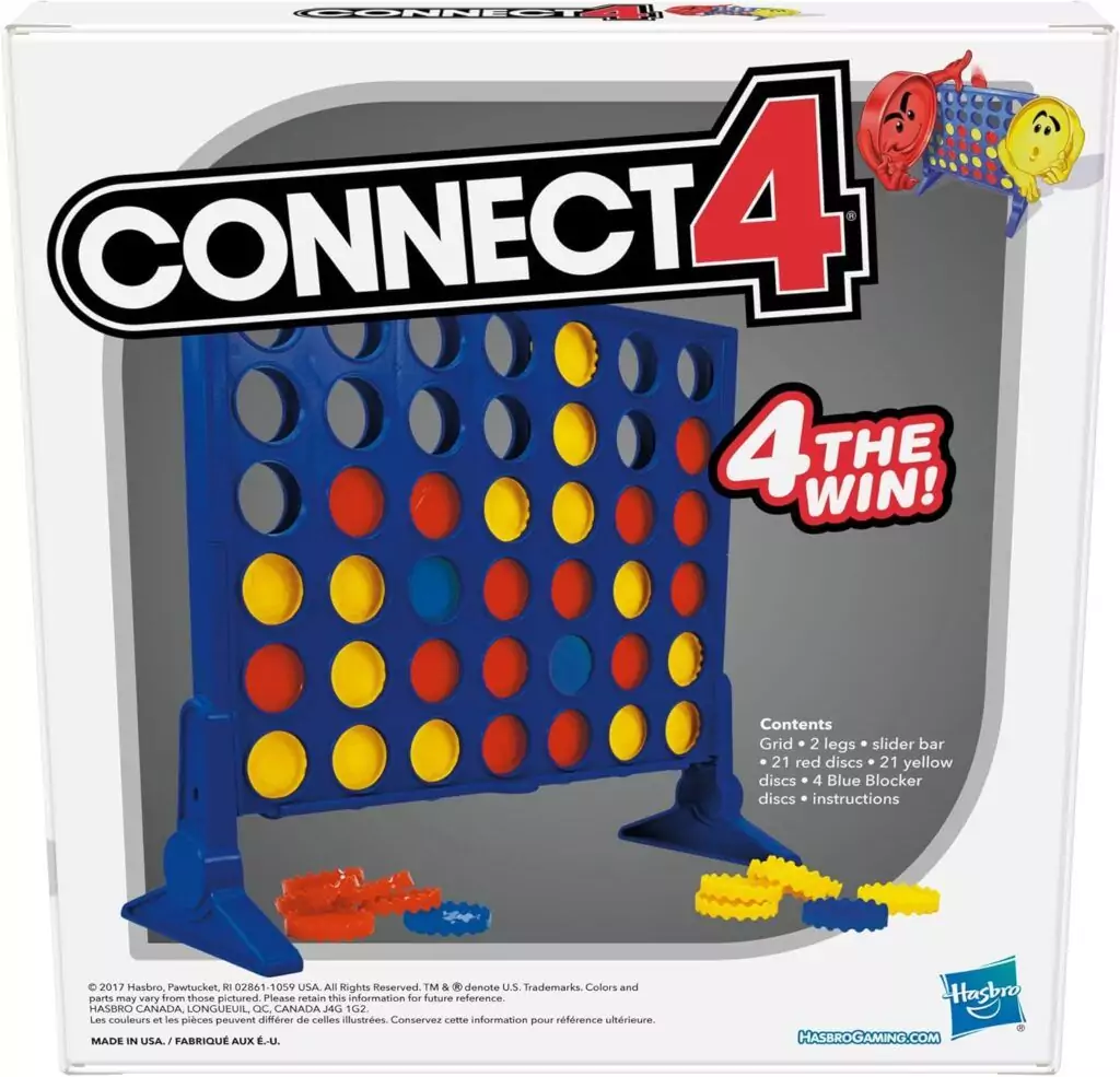Boost Skills with Hasbro Connect 4 Strategy Game