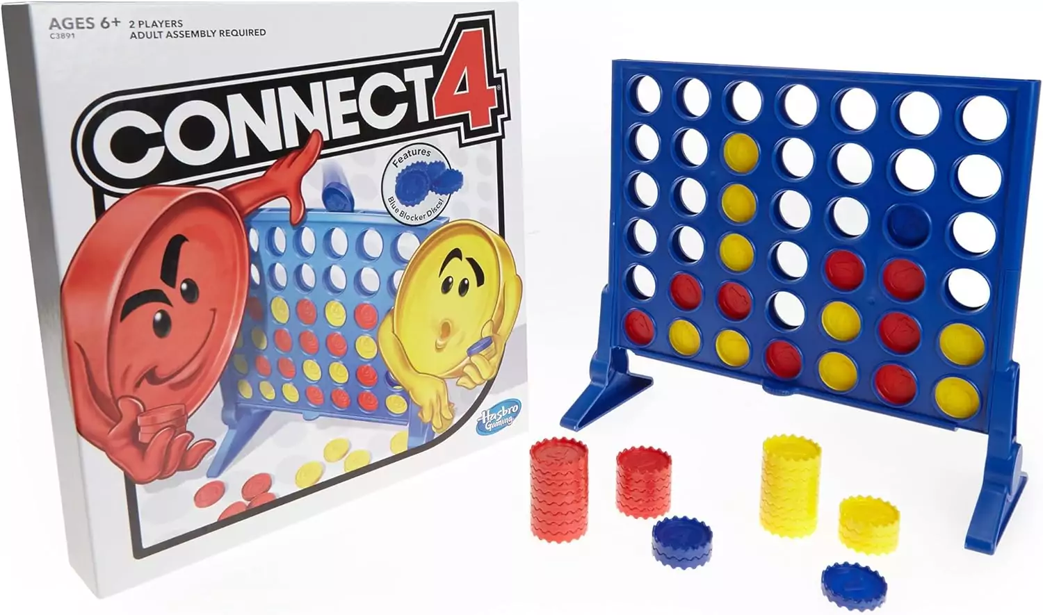 Boost Skills with Hasbro Connect 4 Strategy Game
