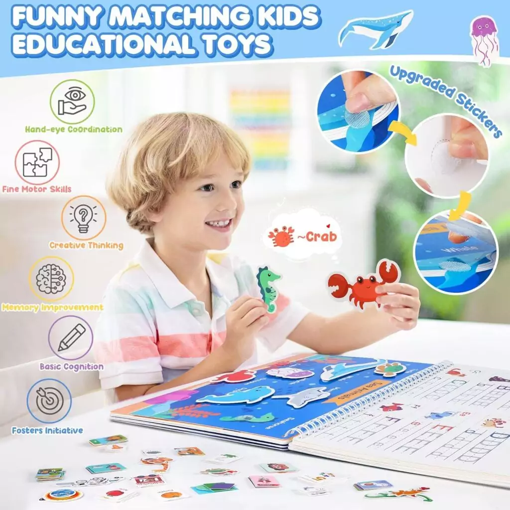 Toddler Busy Book: 36 Preschool Fine Motor Activities