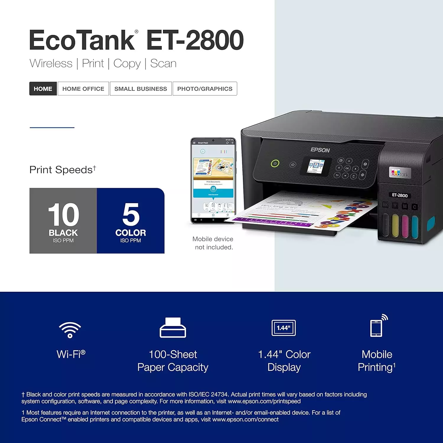 Epson EcoTank ET-2800: Efficient Printing for Home