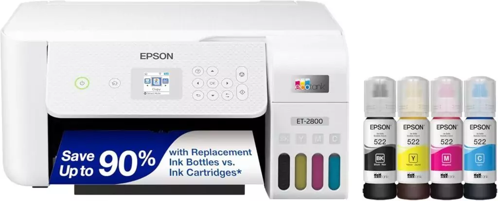 Epson EcoTank ET-2800: Affordable All-in-One Printer
