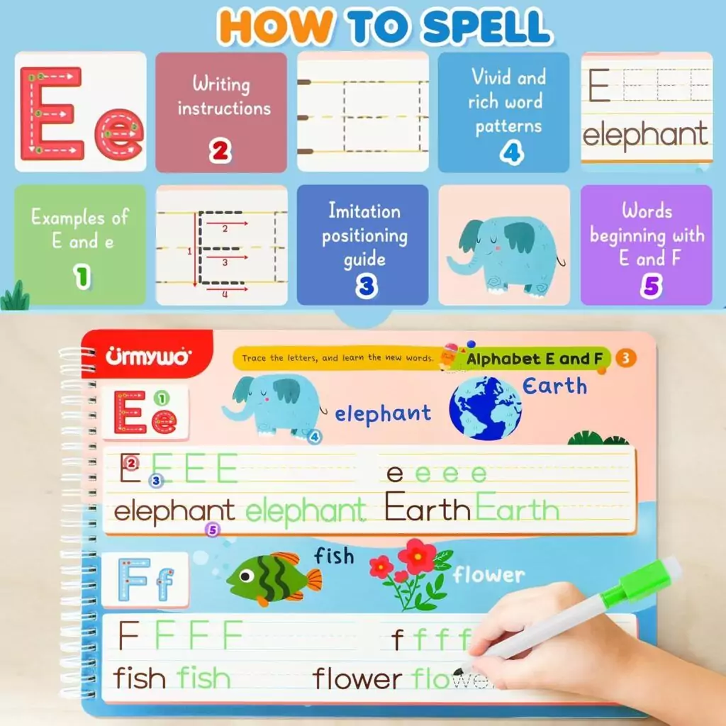 Engage Kids with URMYWO Preschool Workbook: Fun Learning