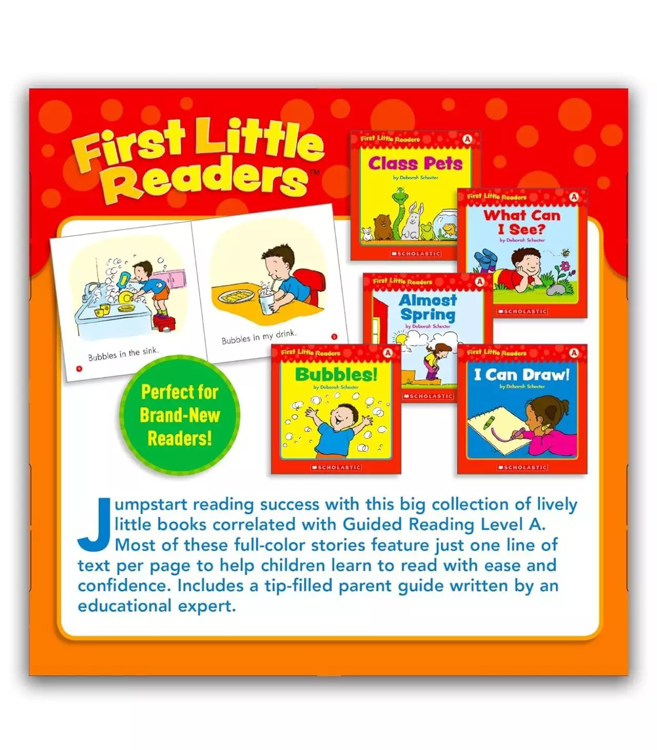 Boost Reading Skills with First Little Readers Pack
