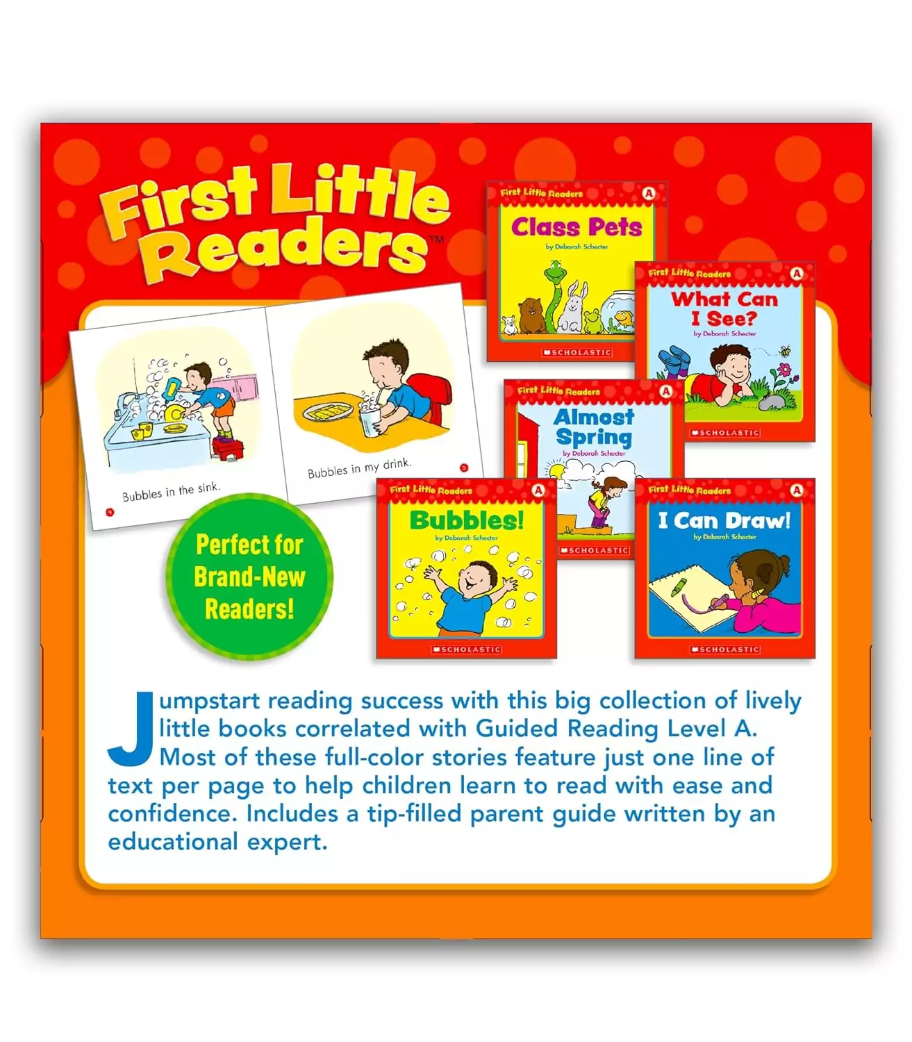 Boost Reading Skills with First Little Readers Pack