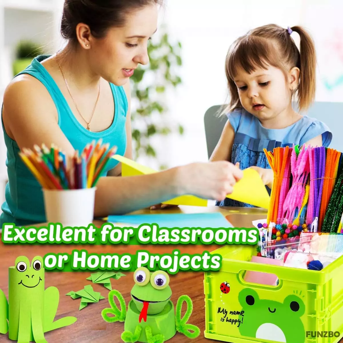FunzBo Craft Set: Boost Creativity & STEAM Learning