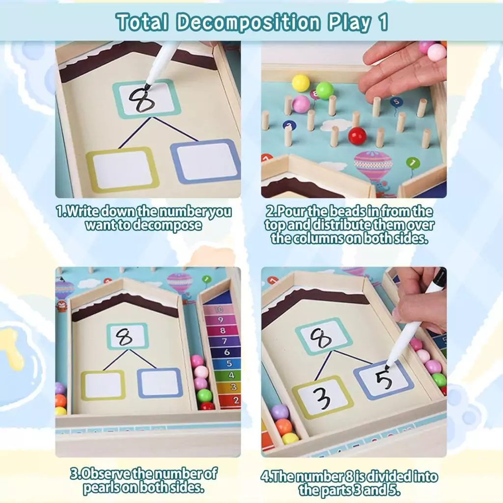 Boost Math Skills with Montessori Counting Game