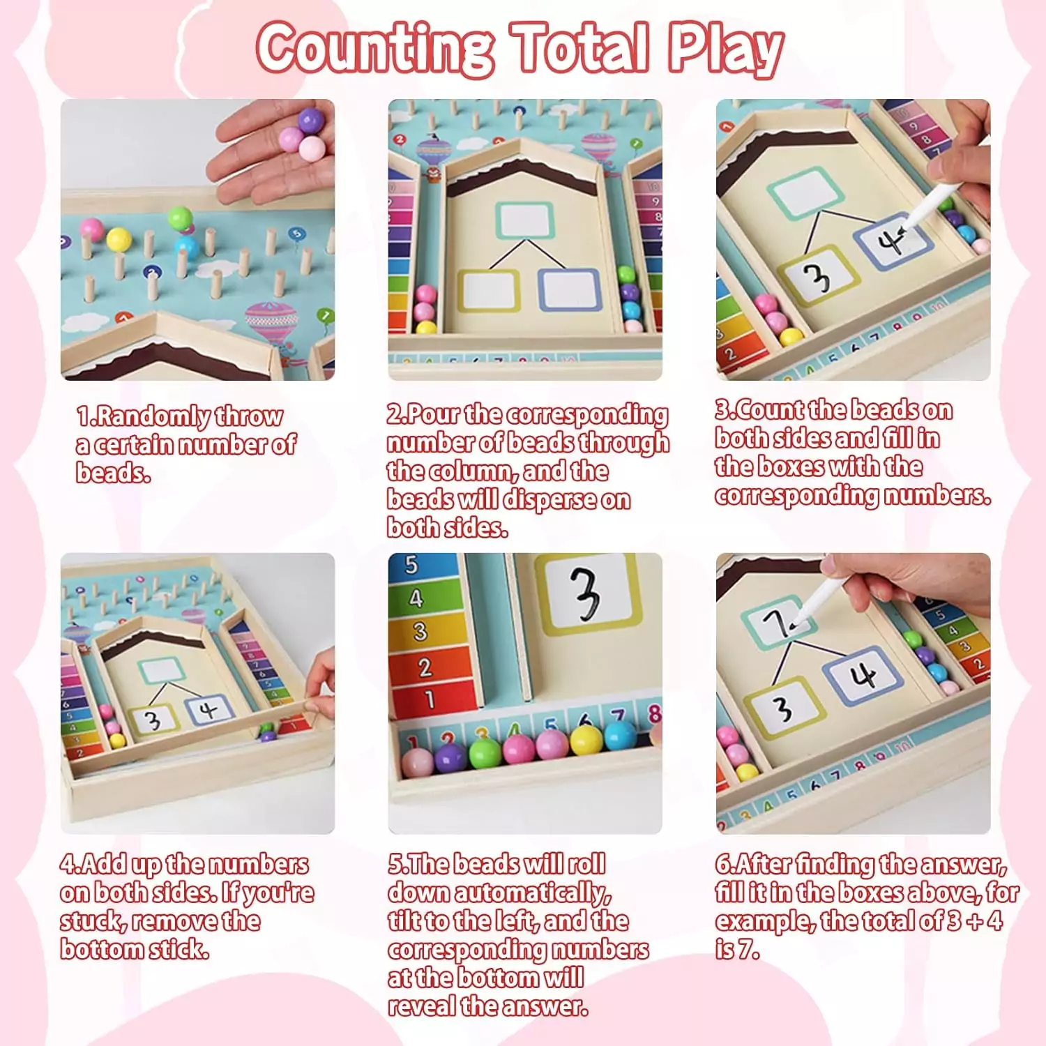 Boost Math Skills with Montessori Counting Game