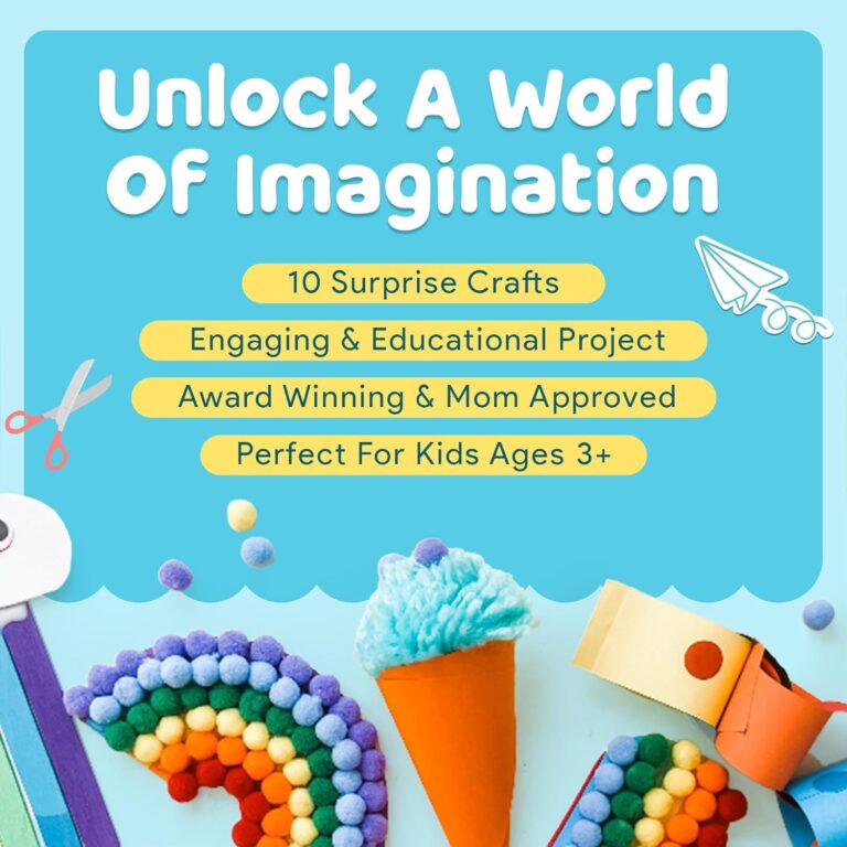 Mumaloo No-Mess Craft Box for Homeschool Kids 4-8