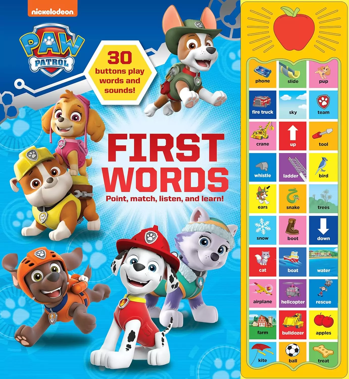 Discover Words with PAW Patrol Pups - Sound Book Fun!