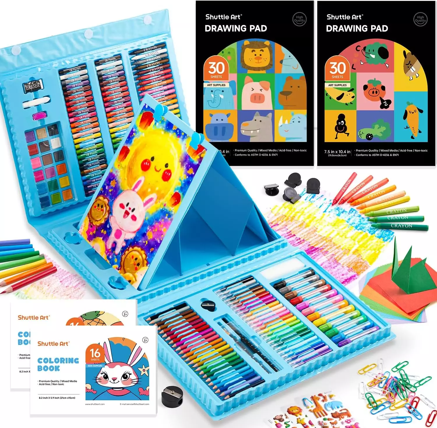 Inspire Creativity with Shuttle Art 335 Kids Art Set