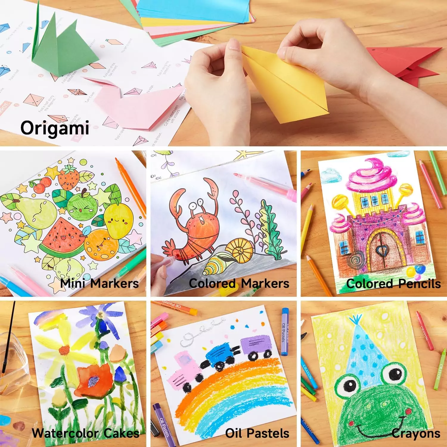 Inspire Creativity with Shuttle Art 335 Kids Art Set