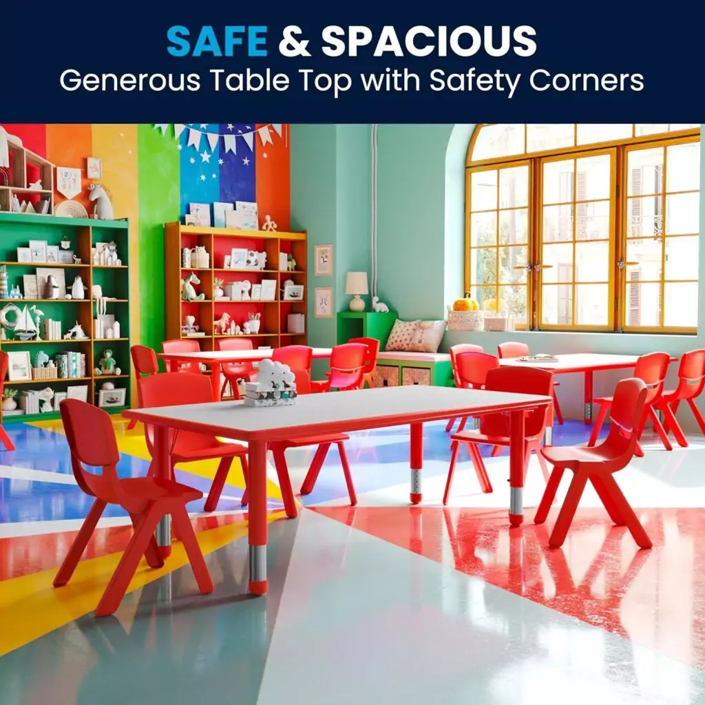 Enhance Learning with Flash Furniture Wren Activity Table