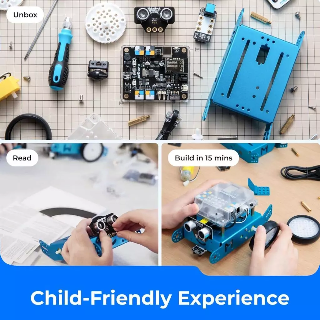 Robotics Kit for Kids - Fun STEM Toy Coding Robot for 8-12 Kids