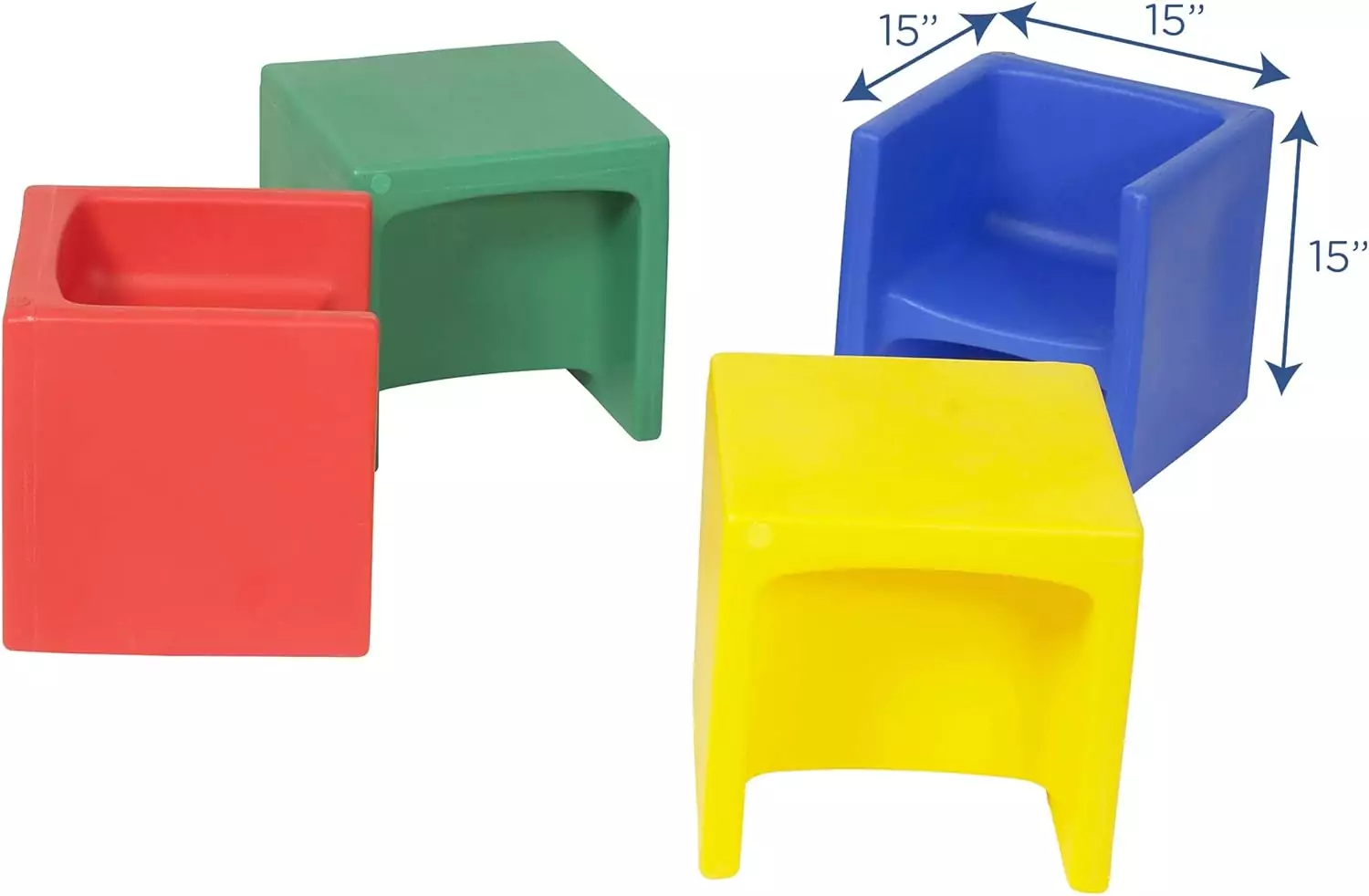Versatile 3-in-1 Cube Chair for Kids: Classroom Essential
