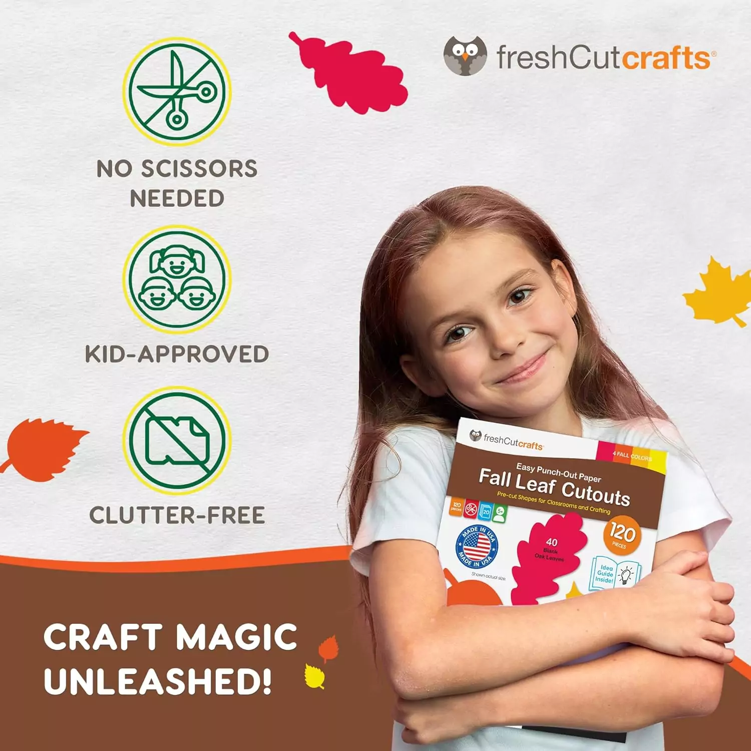 Unleash Creativity with 120 Fall Leaf Cutouts