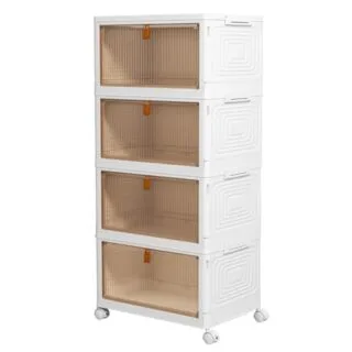 Maximize Space with Stackable Storage Bins on Wheels