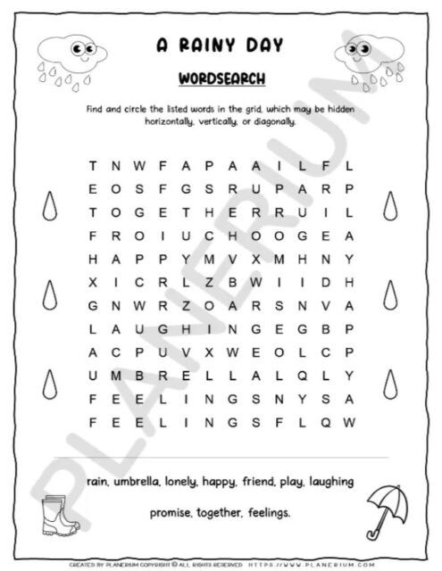 Engage Kids with A Rainy Day Story and Activity Book