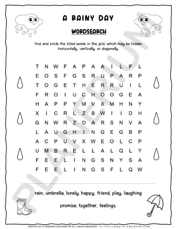 Engage Kids with A Rainy Day Story and Activity Book