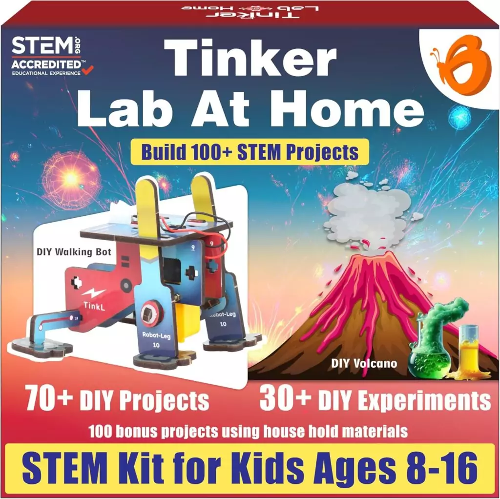 Explore STEM with 200+ Projects for Kids Ages 8-16!