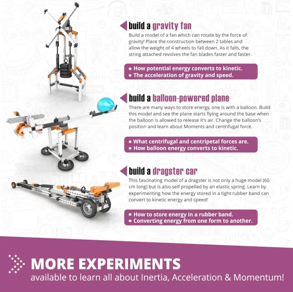 Engino STEM Toys: Fun Physics for Kids Aged 9+