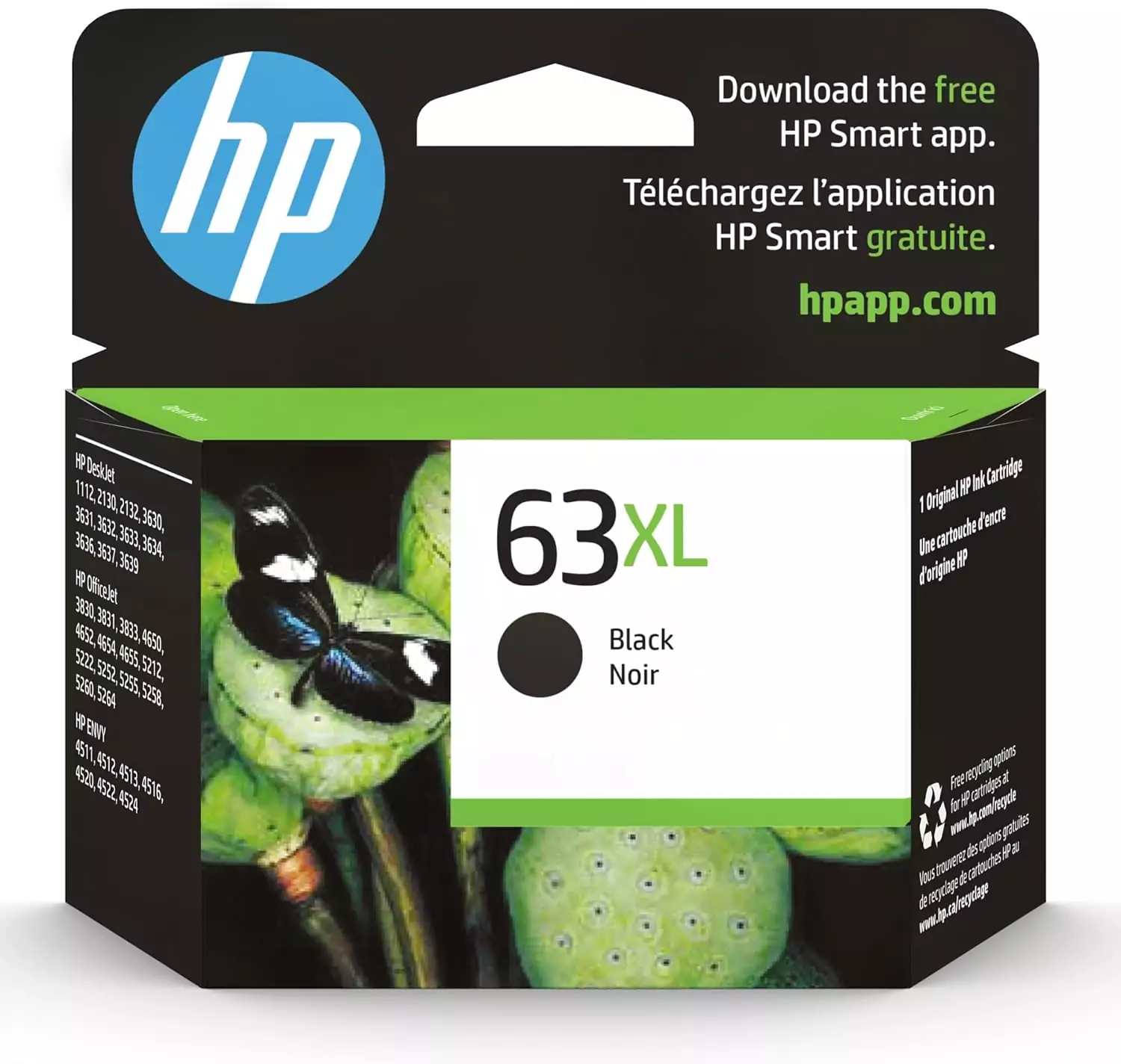 Reliable HP 63XL Black Ink for Vibrant Prints