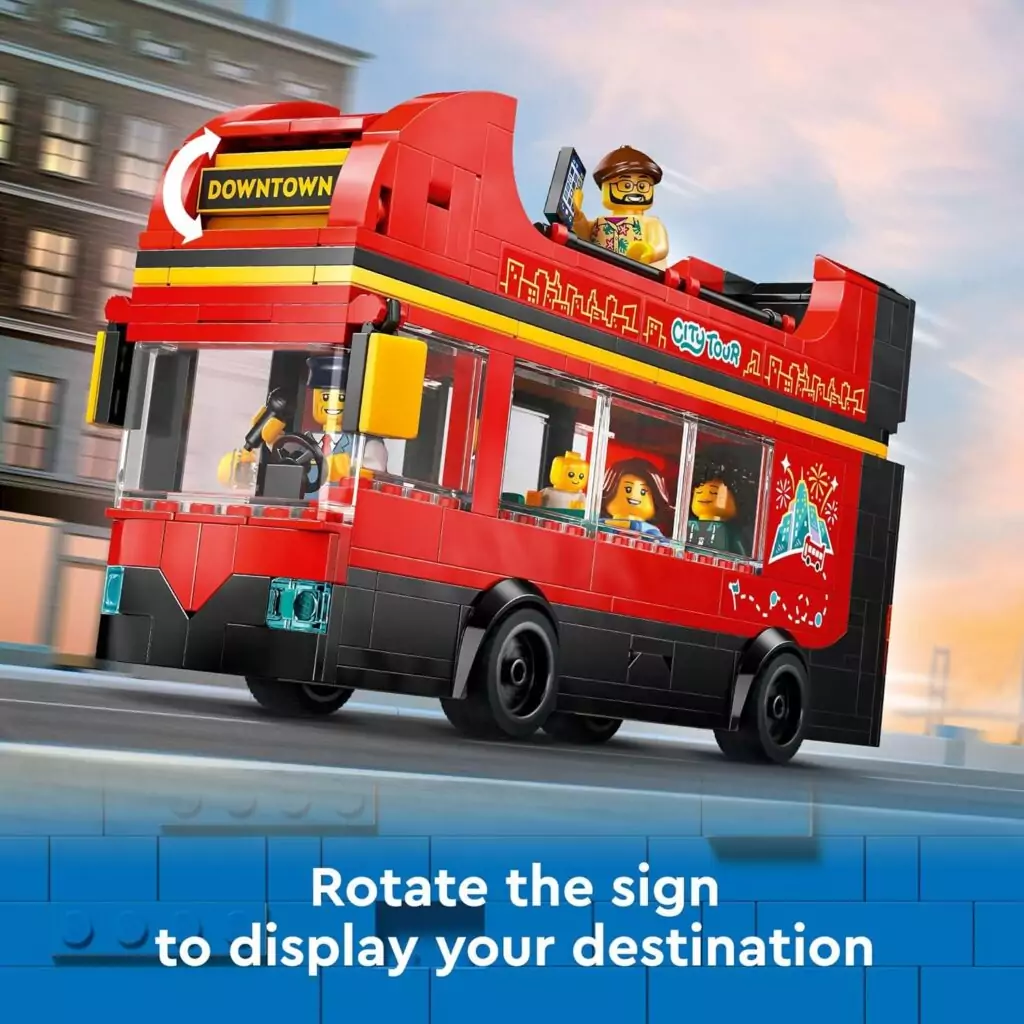 LEGO Red Double-Decker Bus - Perfect Gift for Kids!