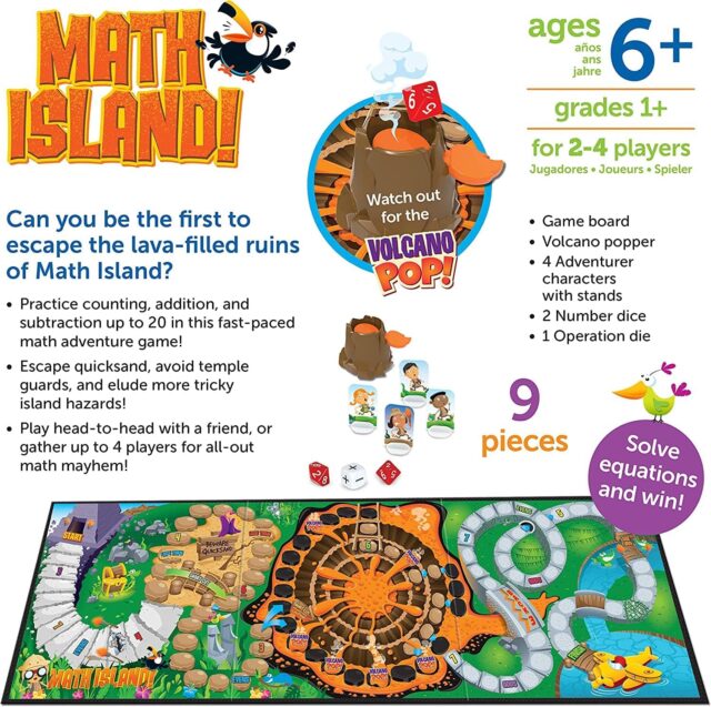 Math Island - Fun Learning with Addition and Subtraction!