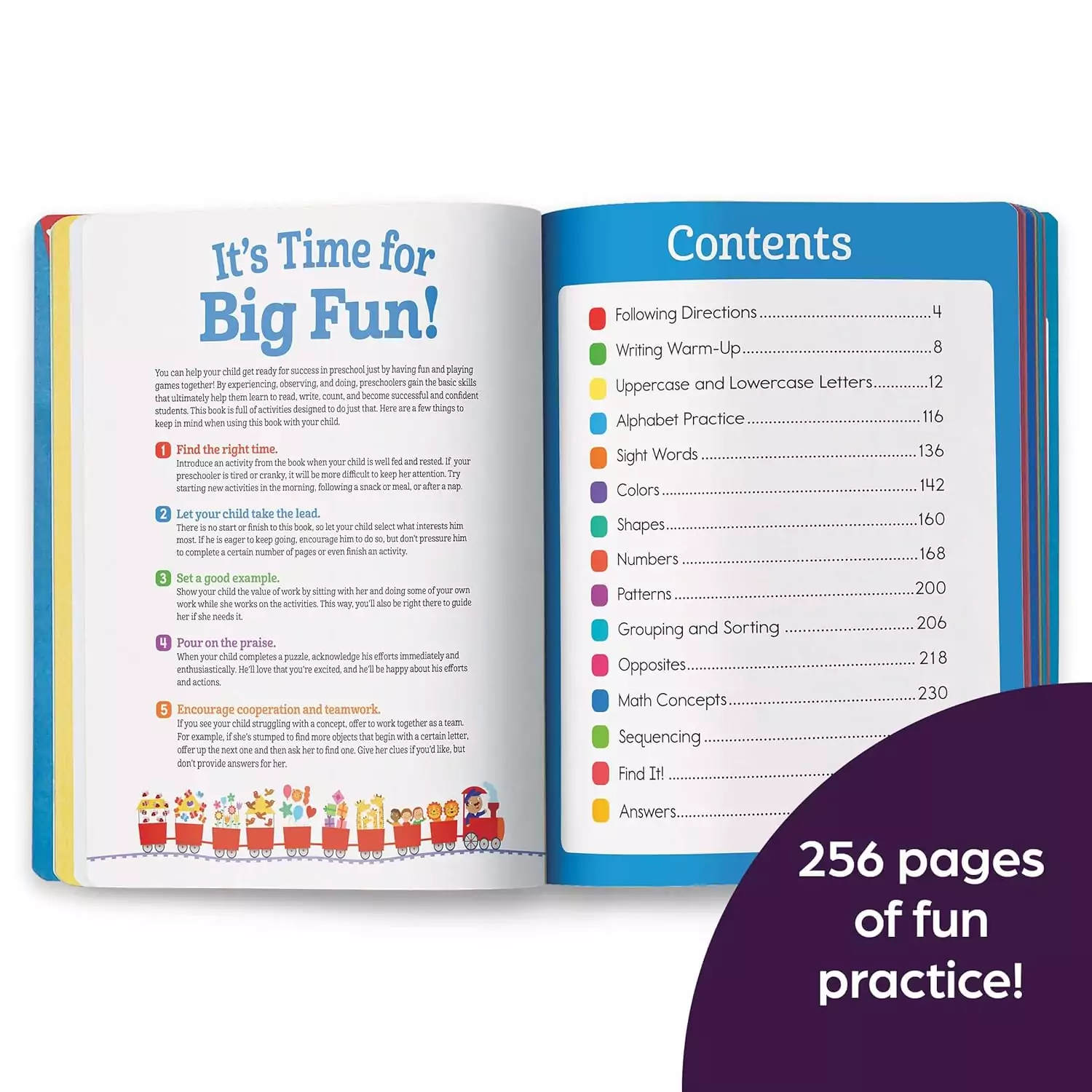 Preschool Big Fun Workbook - Engage in Math and Language