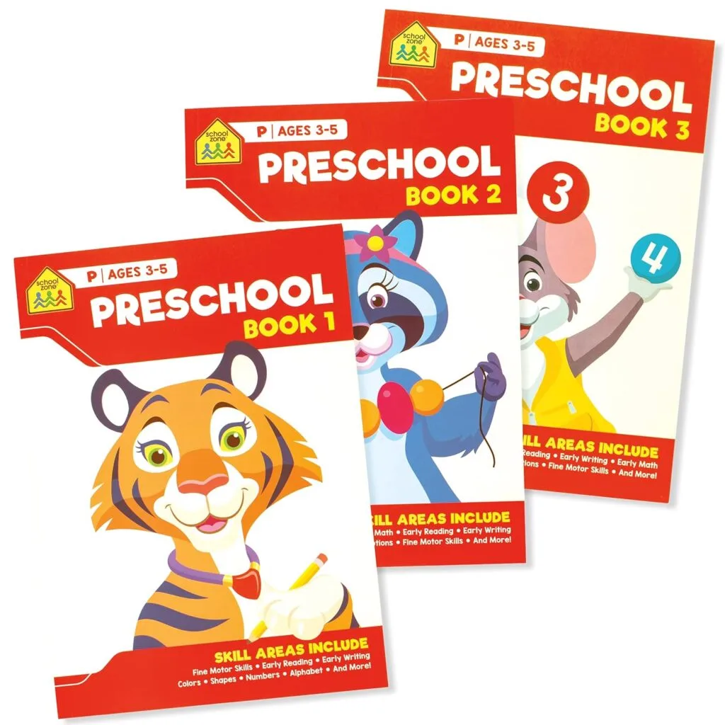 Preschool Learning: School Zone Curriculum Set
