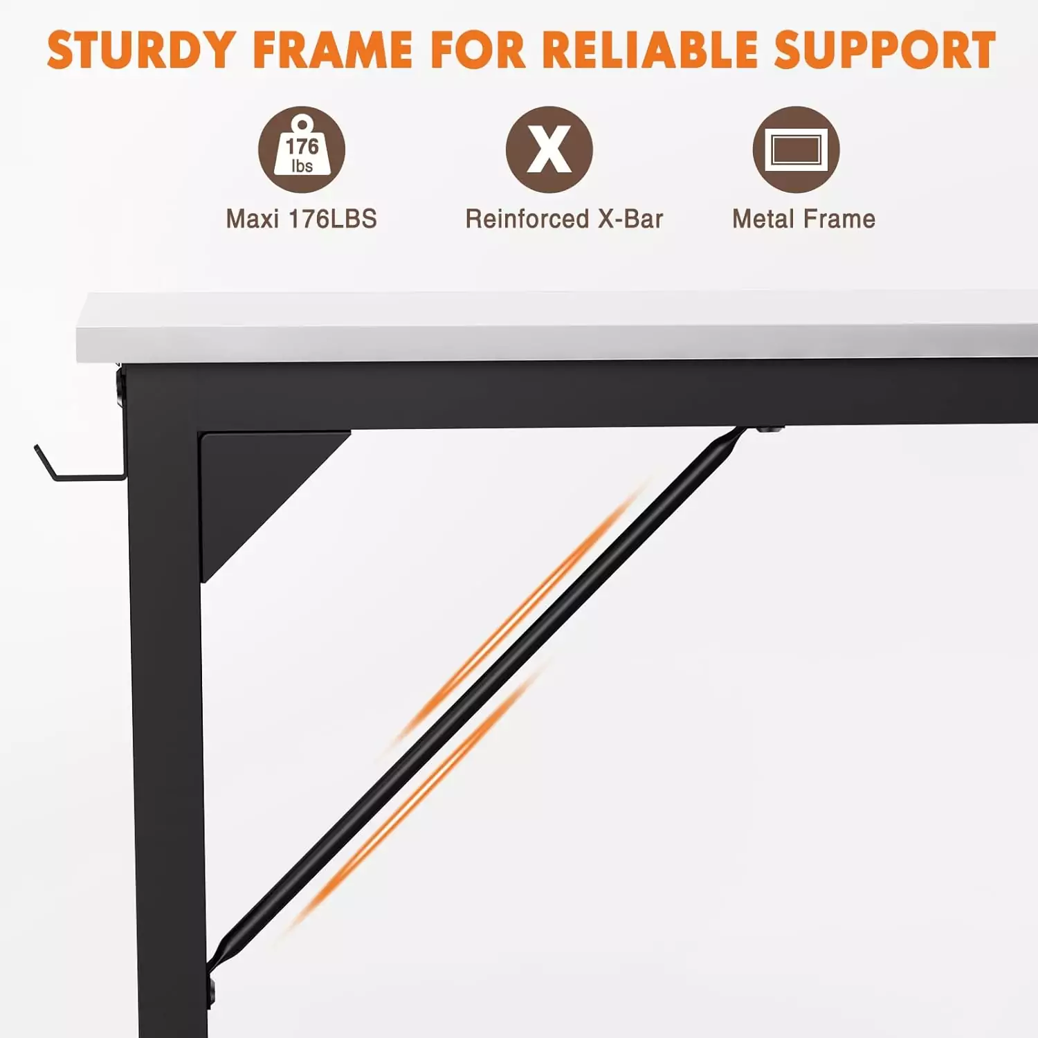 Sweetcrispy 32" (81cm) Desk - Compact and Stylish Workspace