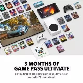 Xbox Series S Bundle: Access 100s of Games Instantly