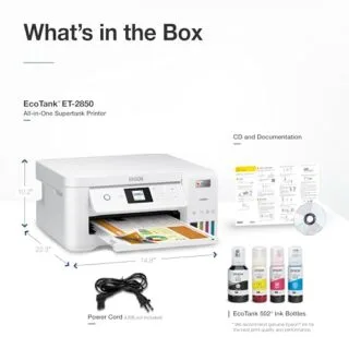 Epson EcoTank ET-2850: Cost-Effective Ink Solution