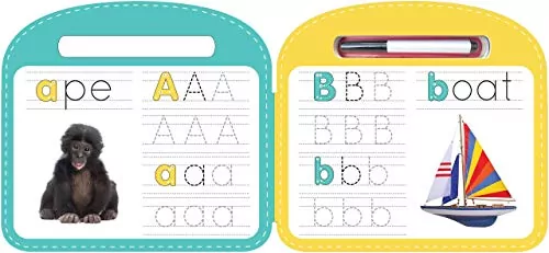 Fun Write & Wipe ABC Book: Interactive Learning for Kids