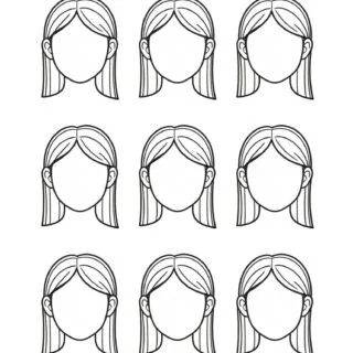 Footprint Outline Template for Creative Student Art and Lessons