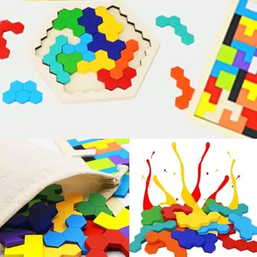 Fun Family Bonding with Wooden Block Puzzles