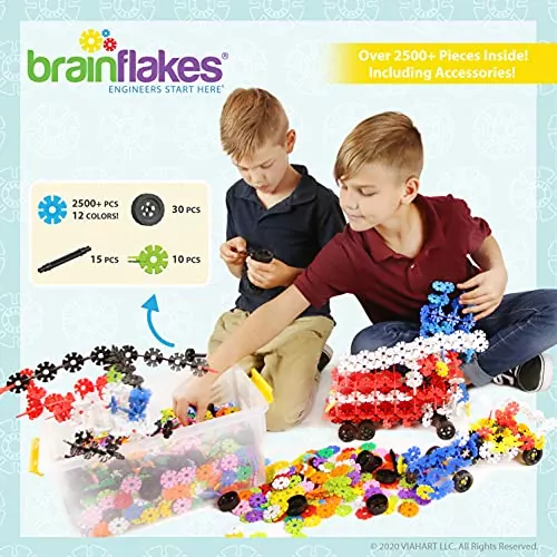 Creativity Unleashed: Brain Flakes 2500 Piece Kit