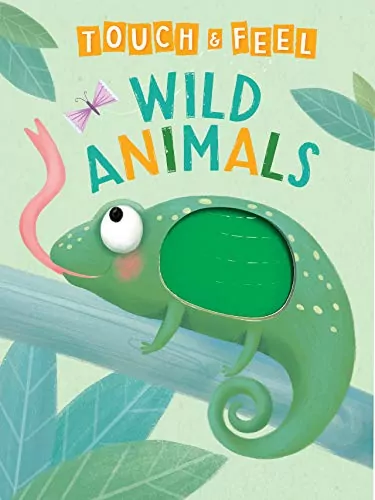 Explore Wild Animals: Touch & Feel Kids Book Adventure