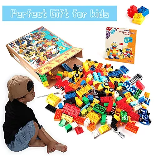 Creative Play with Klobroz Blocks Car Set for Kids