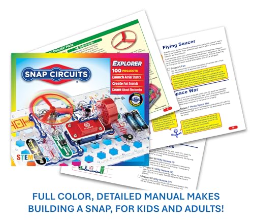 Explore Electronics with Snap Circuits Jr. SC-100 Kit