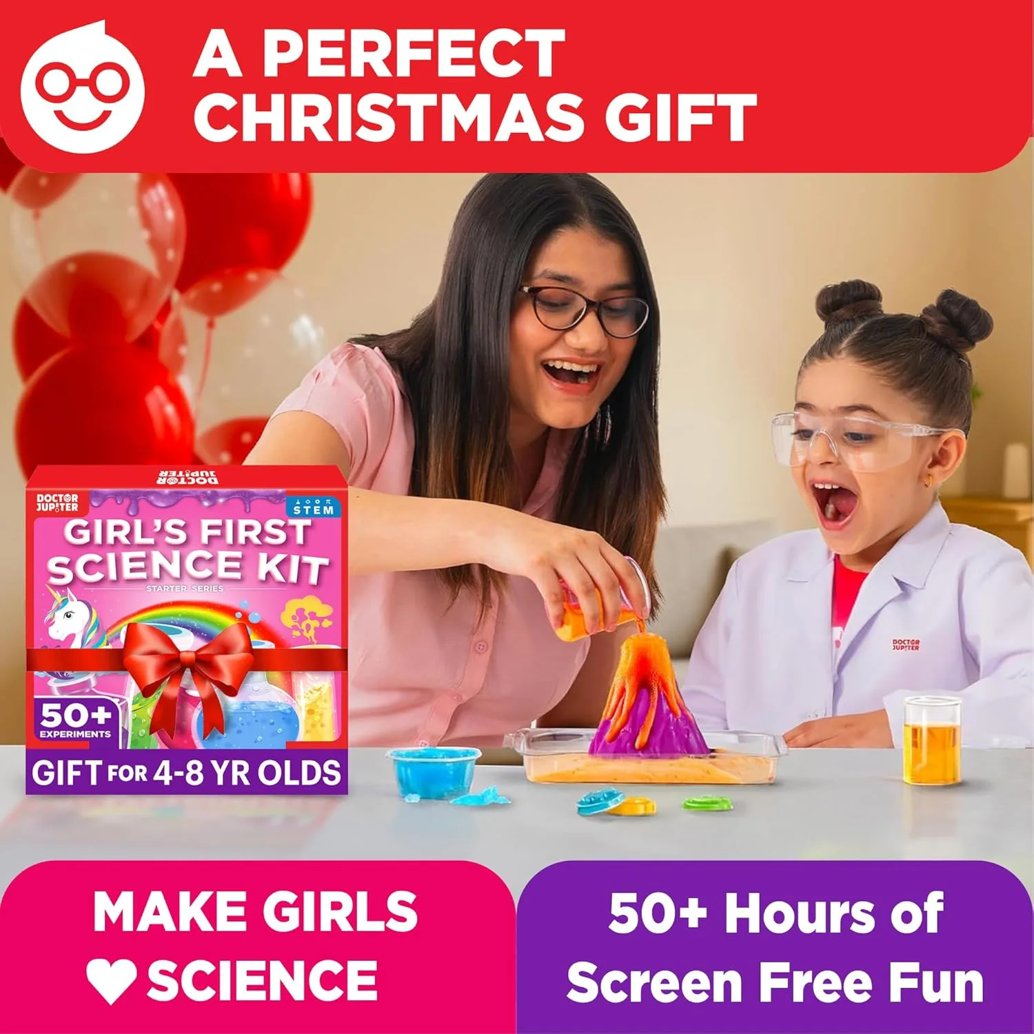 Dr. Jupiter Science Kit for Kids 4-8 | Ideal for Early Chemistry ...